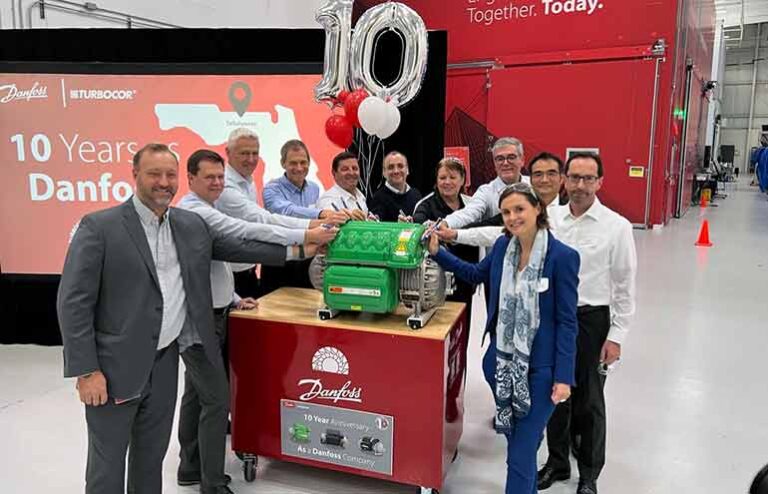 Danfoss marks 10 years with Turbocor - Cooling Post