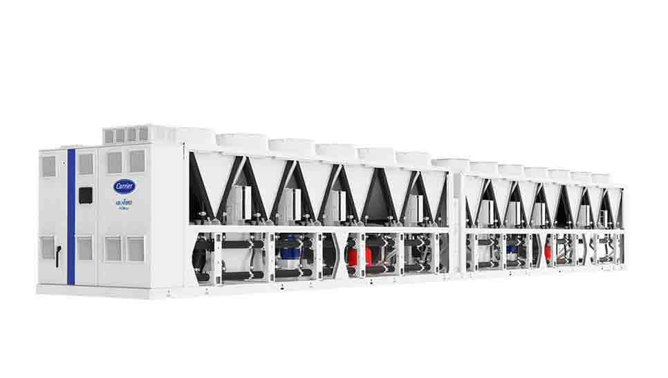 Carrier boosts 30XF data centre chiller efficiency - Cooling Post