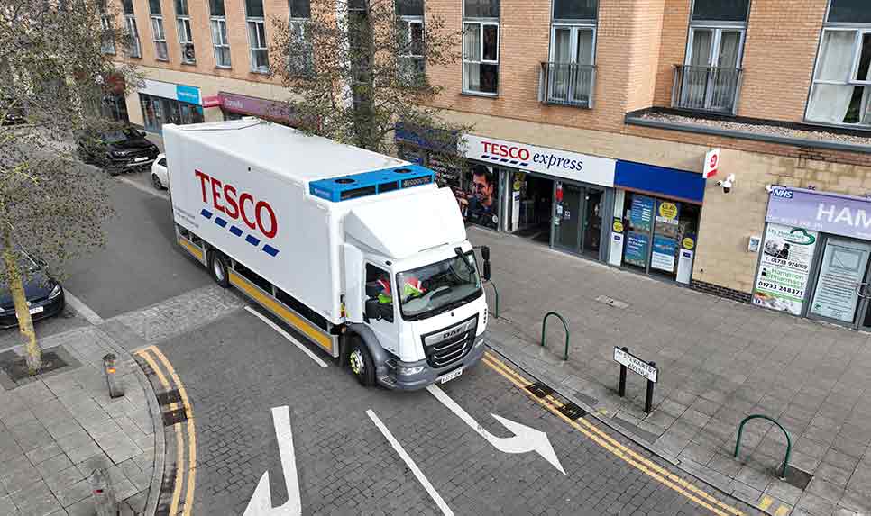 Tesco first with CO2/R1270 refrigerated truck - Cooling Post