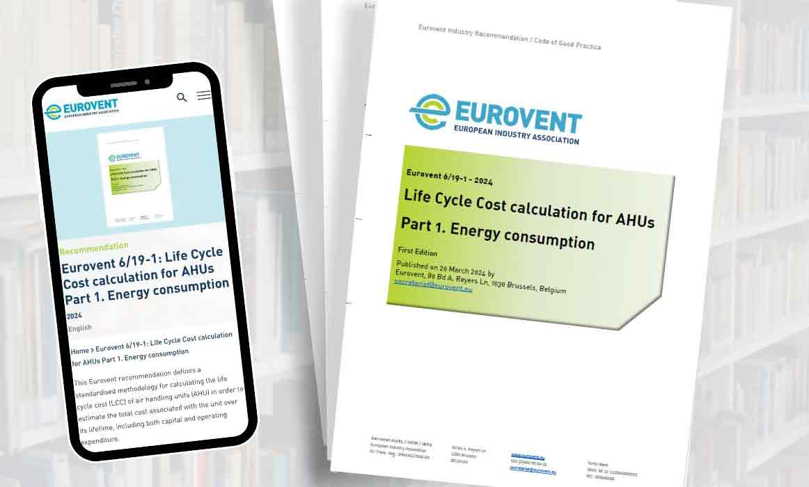 Eurovent calculates AHU life cycle costs - Cooling Post