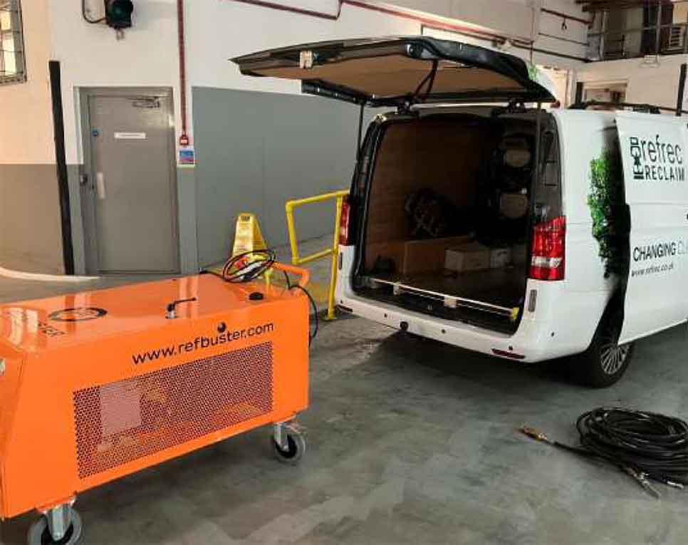 Recovering 750kg of R134a in just 6 hours - Cooling Post