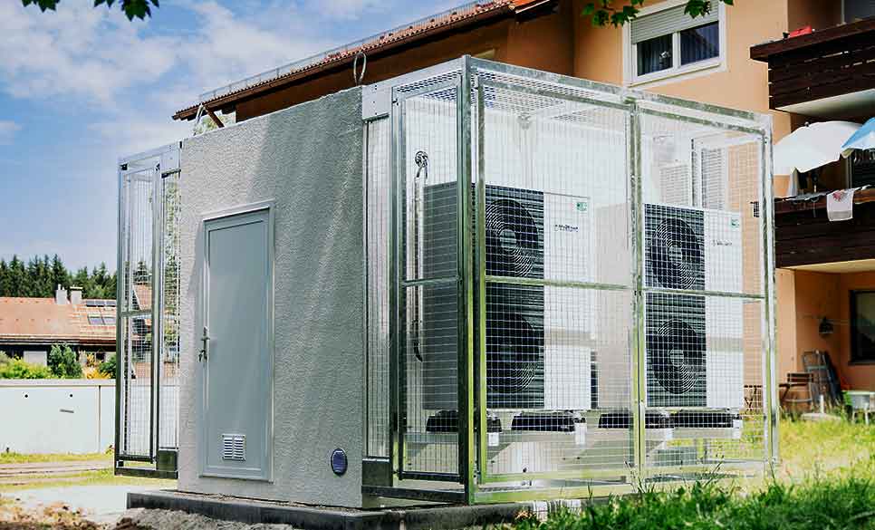 Modular heat pump centre for apartment blocks - Cooling Post