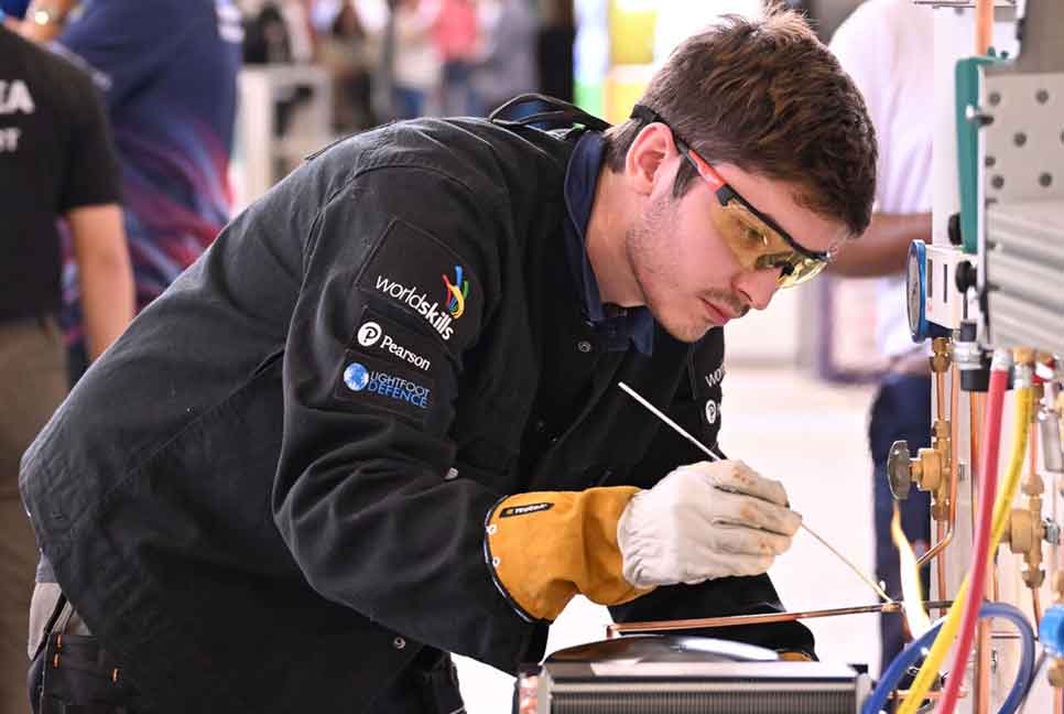 Luke Haile has WorldSkills medal upgraded to silver - Cooling Post