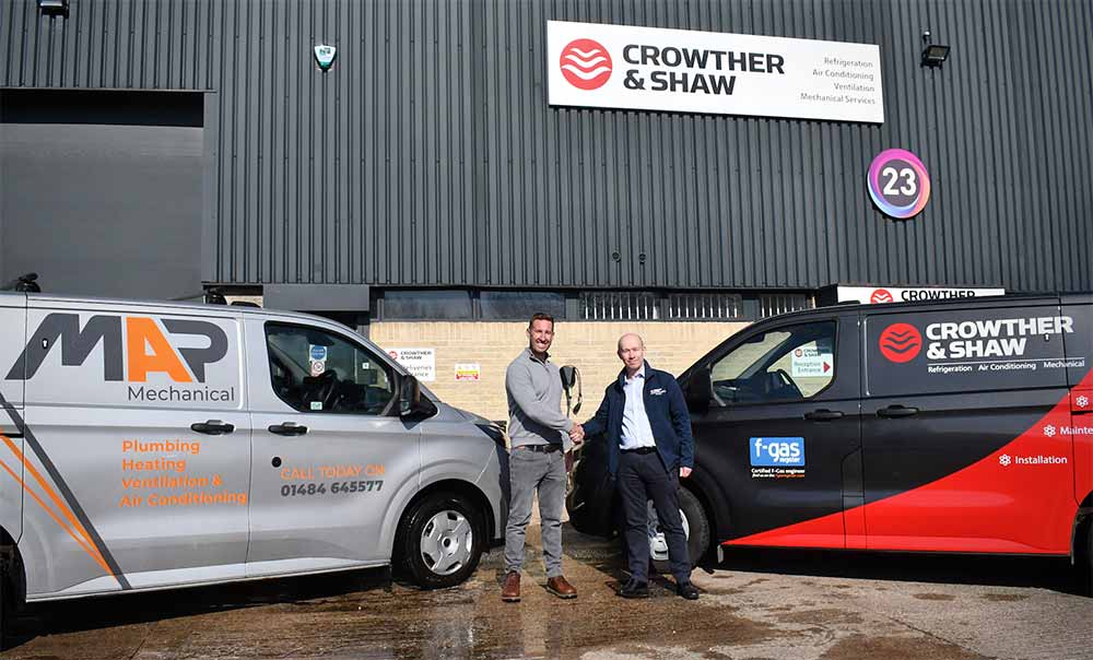Crowther & Shaw buys MAP Mechanical - Cooling Post
