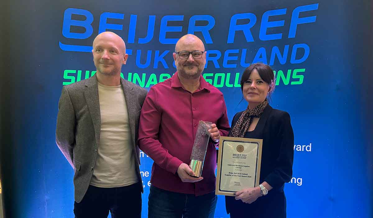 CWS is Beijer Ref UK supplier of the year - Cooling Post